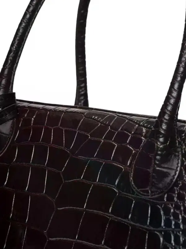 Magda Butrym Brigitte Crocodile-embossed Leather Tote Bag