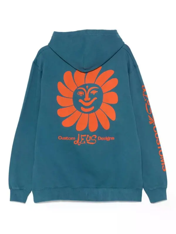 Deus Ex Machina Helios Hoodie - Blue