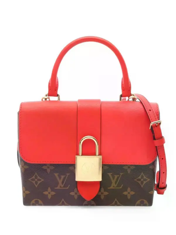 LOUIS VUITTON 2019 Monogram Locky Bb Satchel - Brown