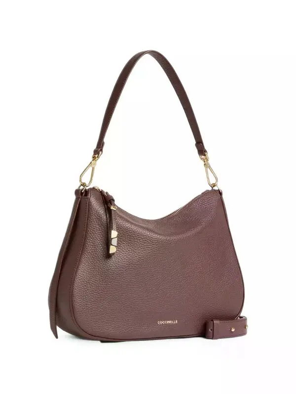 COCCINELLE Small Nory Grained-leather Shoulder Bag