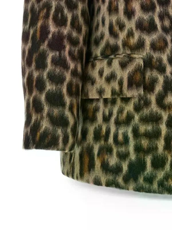 Alberto Biani Animal-print Coat
