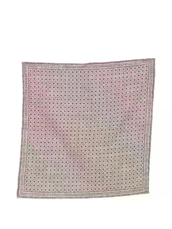 Eleventy Geometric-pattern Pocket Square