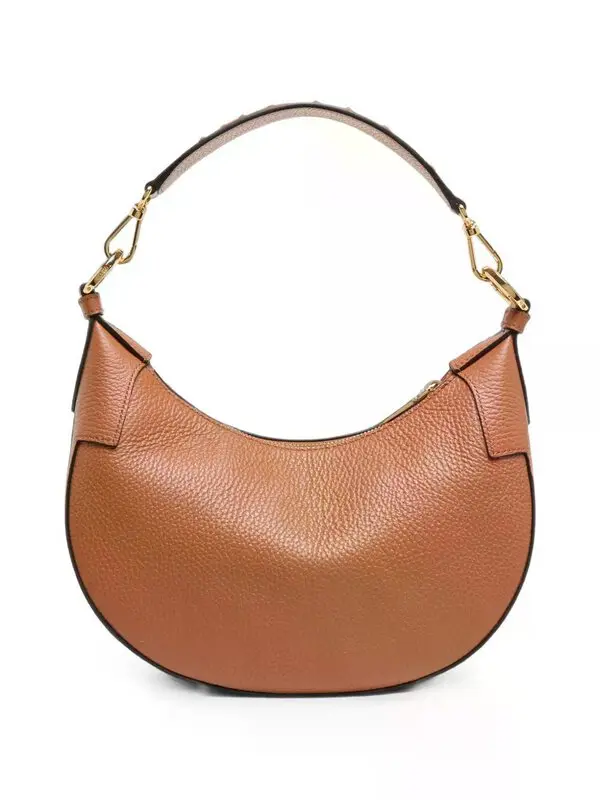 LANCEL Small Origami Zip-detail Shoulder Bag - Brown