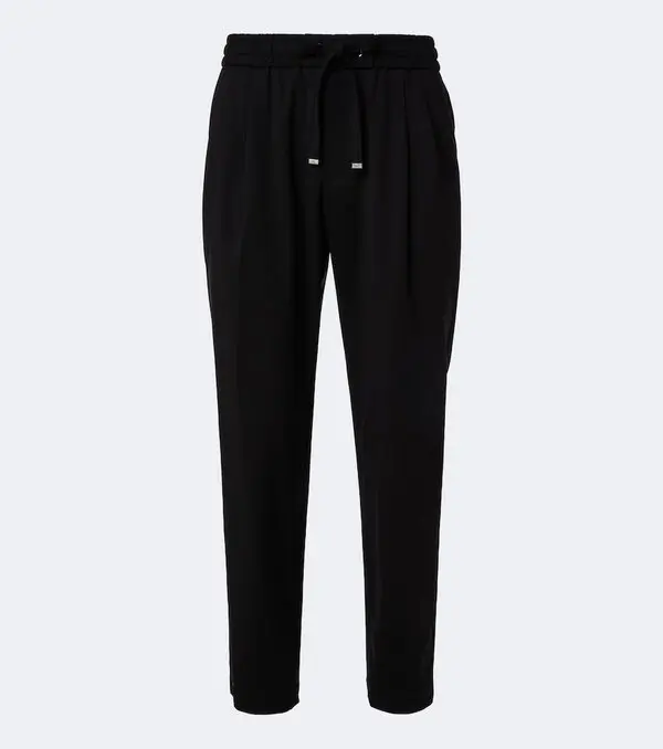 Dolce & Gabbana Wool-blend Straight Leg Trousers