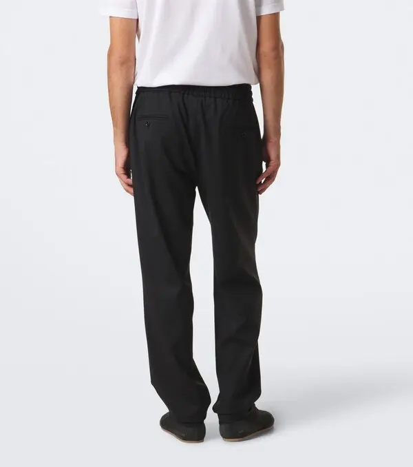 Dolce & Gabbana Wool-blend Straight Leg Trousers