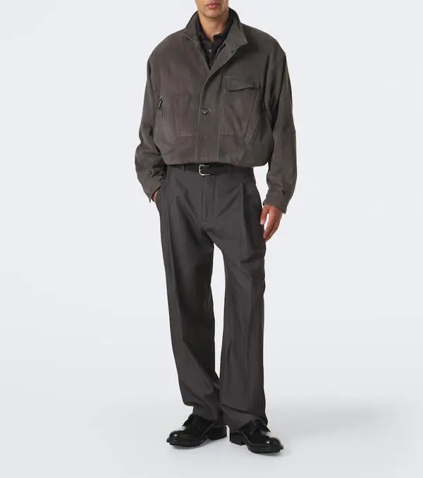 Giorgio Armani Suede Leather Jacket