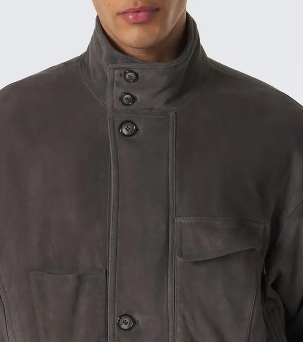 Giorgio Armani Suede Leather Jacket