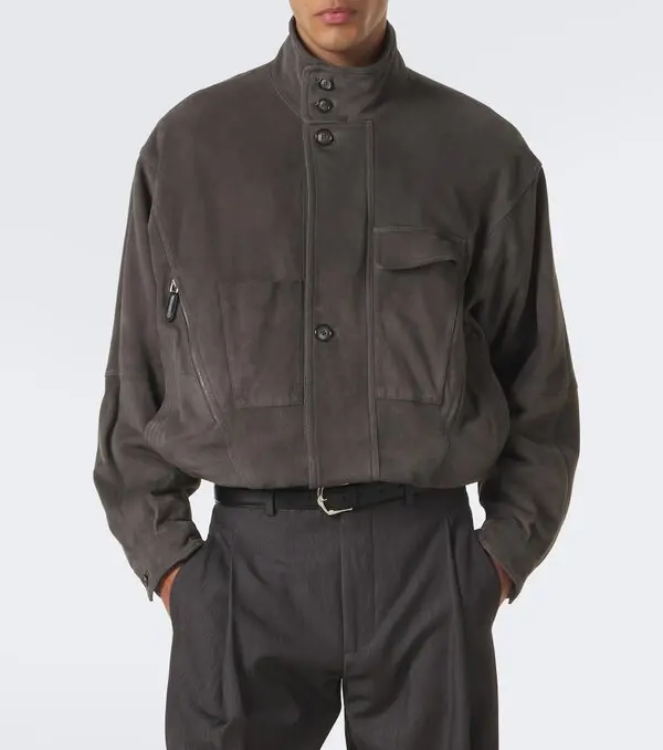 Giorgio Armani Suede Leather Jacket