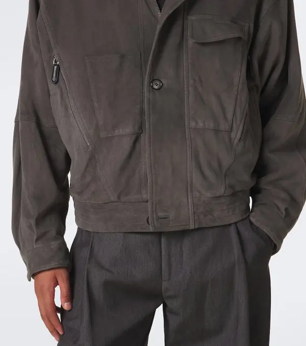Giorgio Armani Suede Leather Jacket