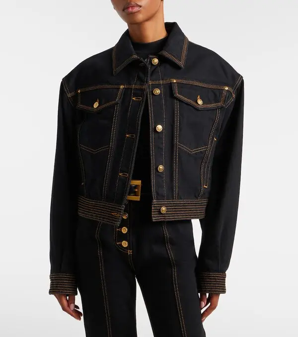 Versace Medusa Denim Jacket