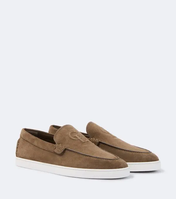 CHRISTIAN LOUBOUTIN Suede Loafers