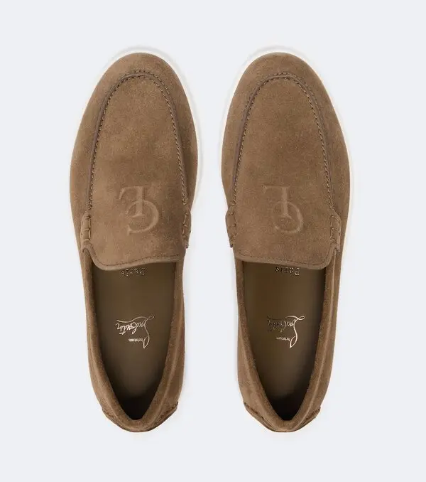 CHRISTIAN LOUBOUTIN Suede Loafers