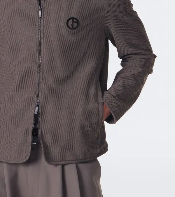 Giorgio Armani Logo Blouson Jacket