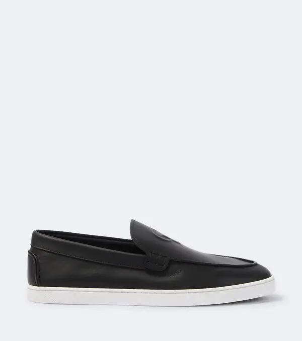 CHRISTIAN LOUBOUTIN Leather Slip-on Shoes
