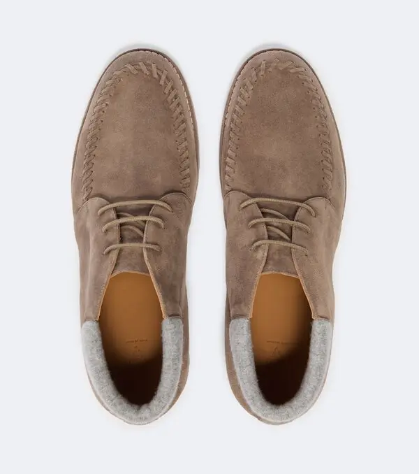 Eleventy Suede Desert Boots