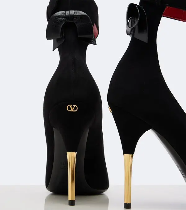 Valentino Garavani Fatale Suede Pumps