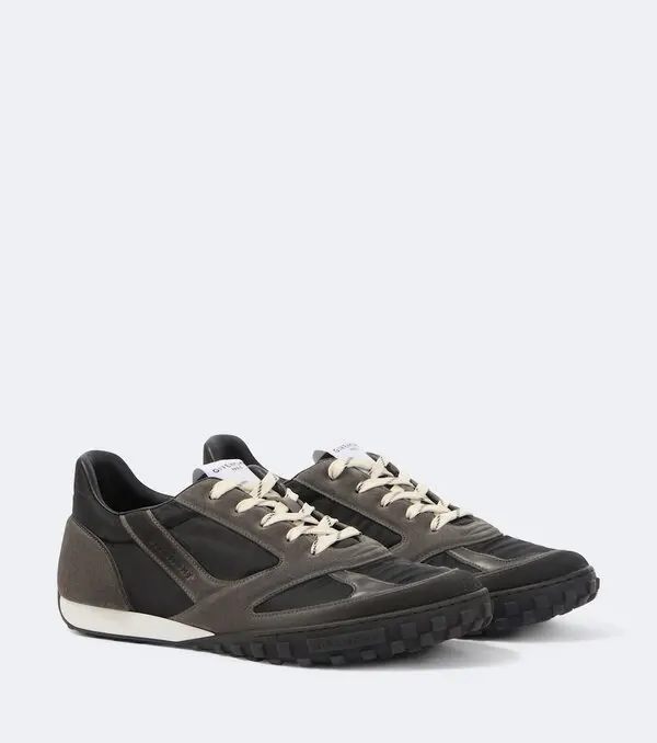 Givenchy Glide Suede-trimmed Sneakers