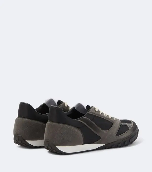 Givenchy Glide Suede-trimmed Sneakers