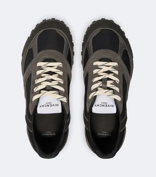 Givenchy Glide Suede-trimmed Sneakers
