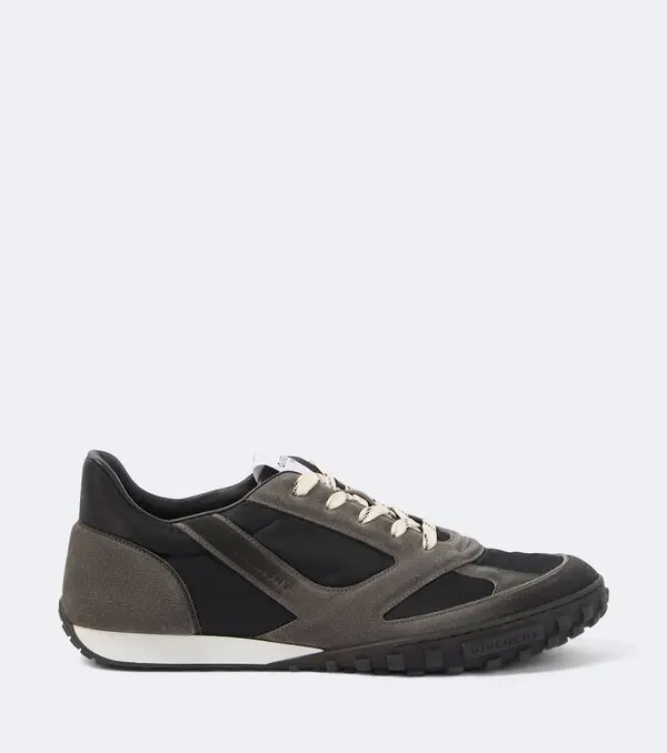 Givenchy Glide Suede-trimmed Sneakers