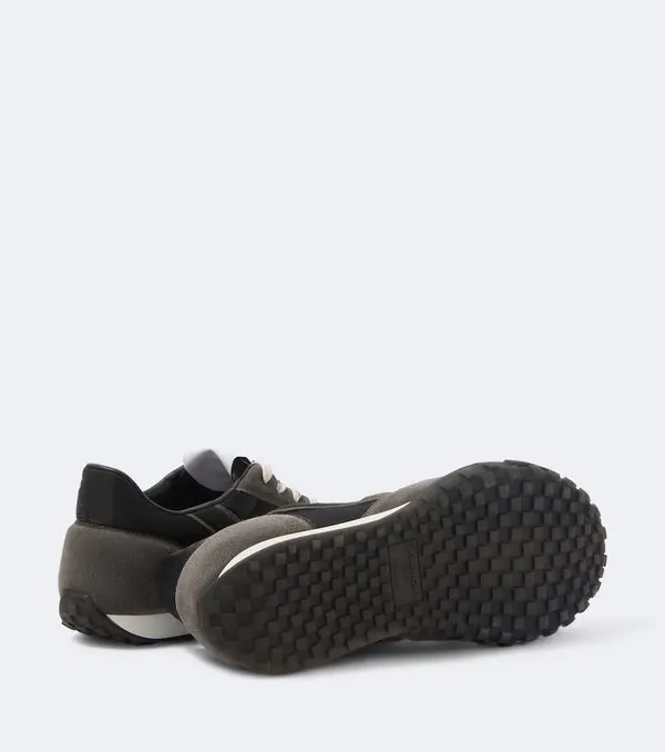 Givenchy Glide Suede-trimmed Sneakers