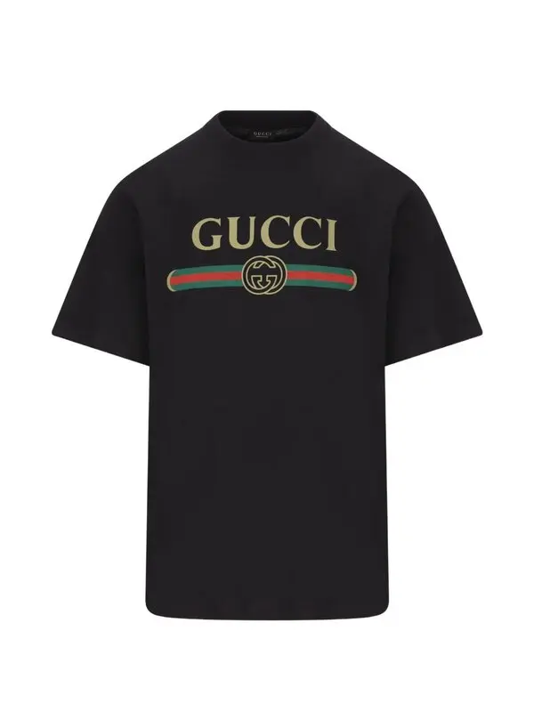 Gucci Logo Cotton T-shirt