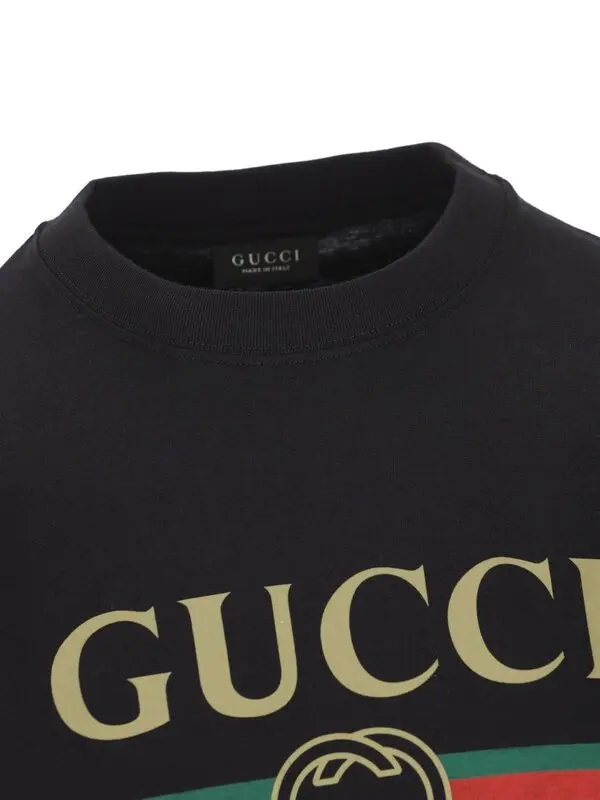 Gucci Logo Cotton T-shirt