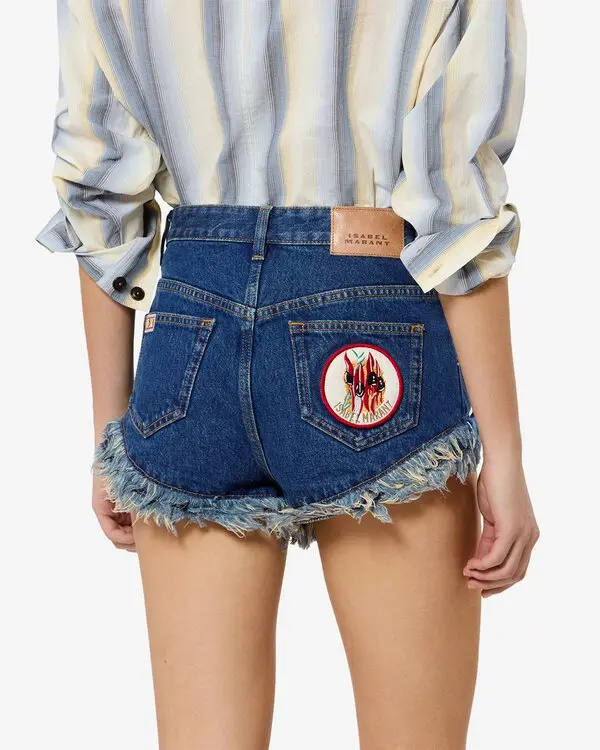 Isabel Marant Étoile Eneidala Denim Shorts