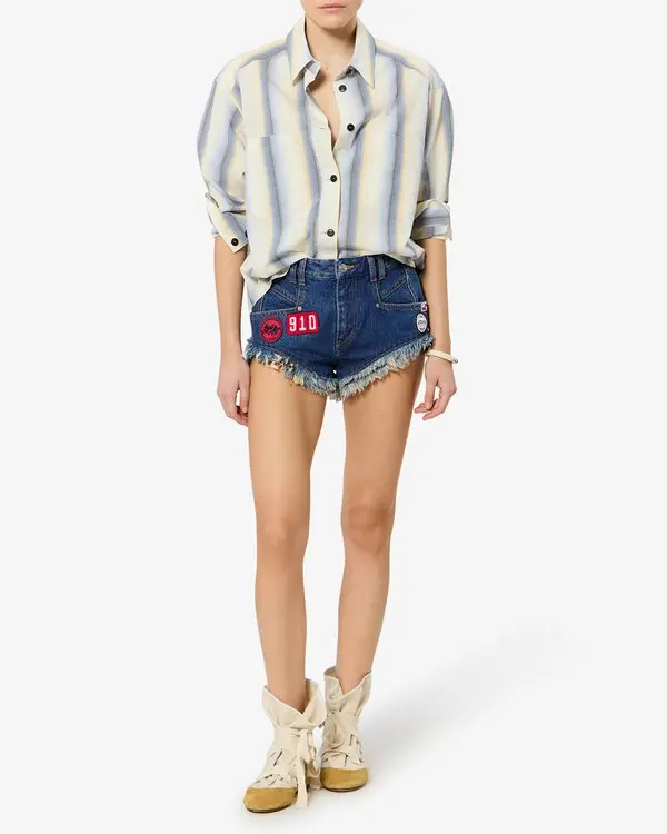 Isabel Marant Étoile Eneidala Denim Shorts