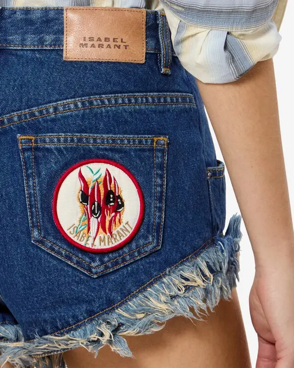 Isabel Marant Étoile Eneidala Denim Shorts