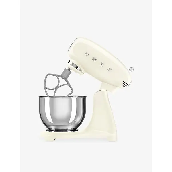 SMEG Stainless-steel Stand Mixer - Cream