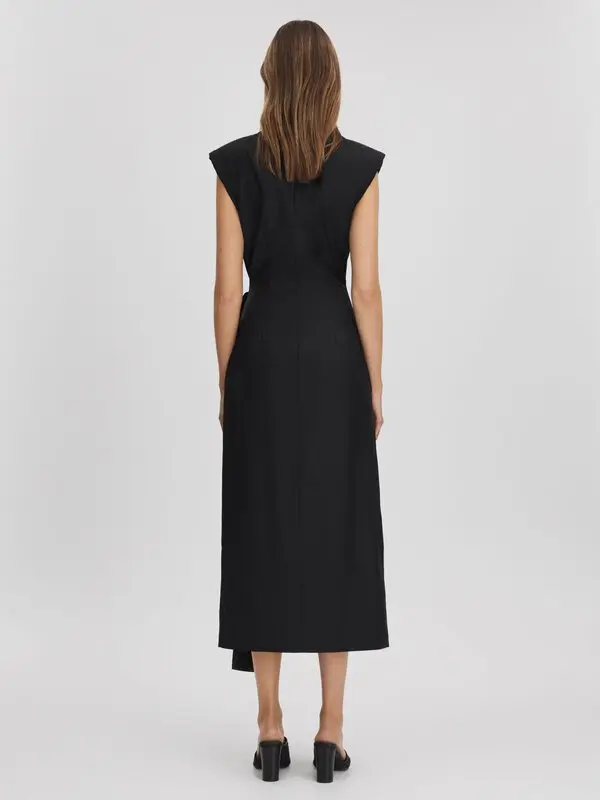Anna Quan Wrap Front Maxi Dress