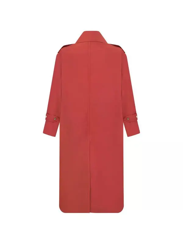 MOORER Double-breasted Epaulette-detail Coat