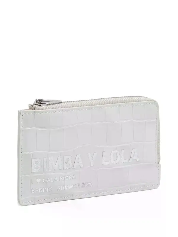 Bimba Y Lola Embossed Zip Wallet