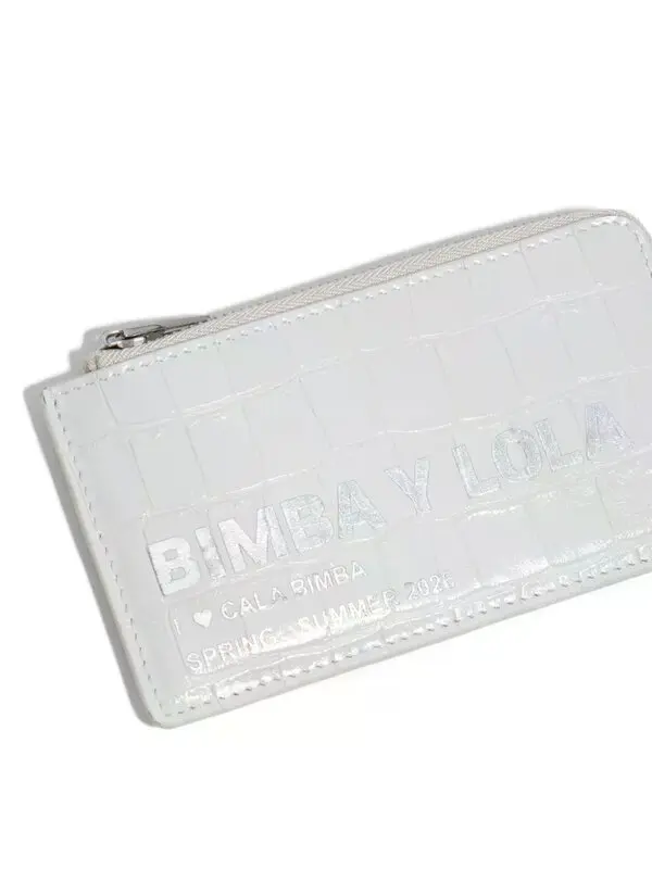 Bimba Y Lola Embossed Zip Wallet