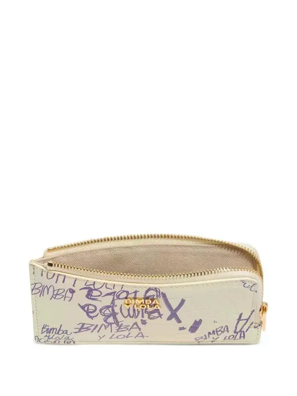 Bimba Y Lola Logo Zip Wallet