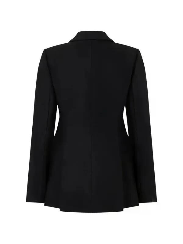 Alberta Ferretti Single-breasted Blazer - Black
