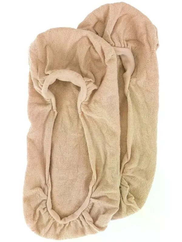 Wolford Footsie Socks - Brown