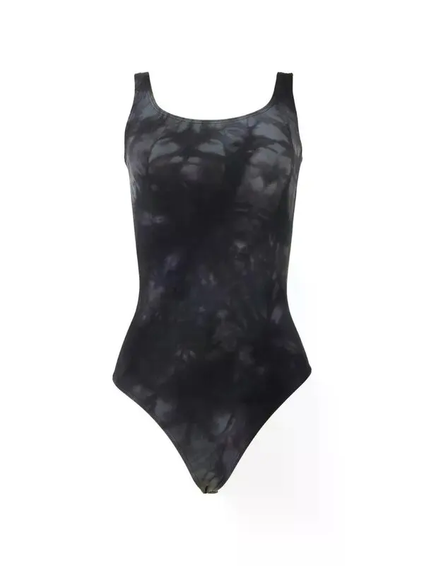 Wolford Fatal Tie-dye Bodysuit - Black