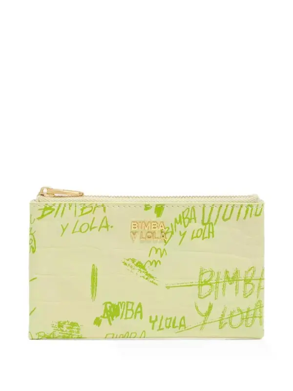Bimba Y Lola Logo Zip Wallet