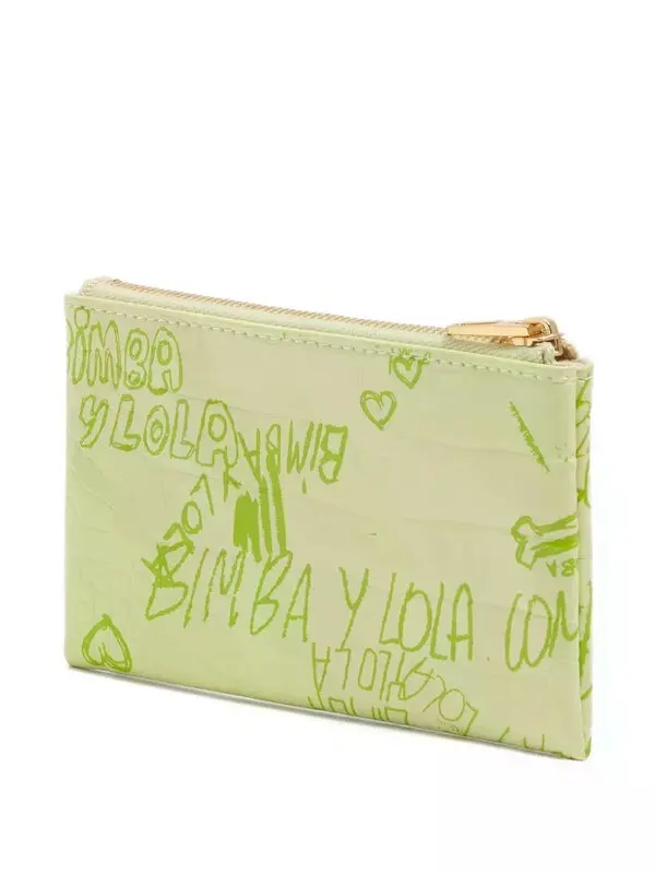 Bimba Y Lola Logo Zip Wallet