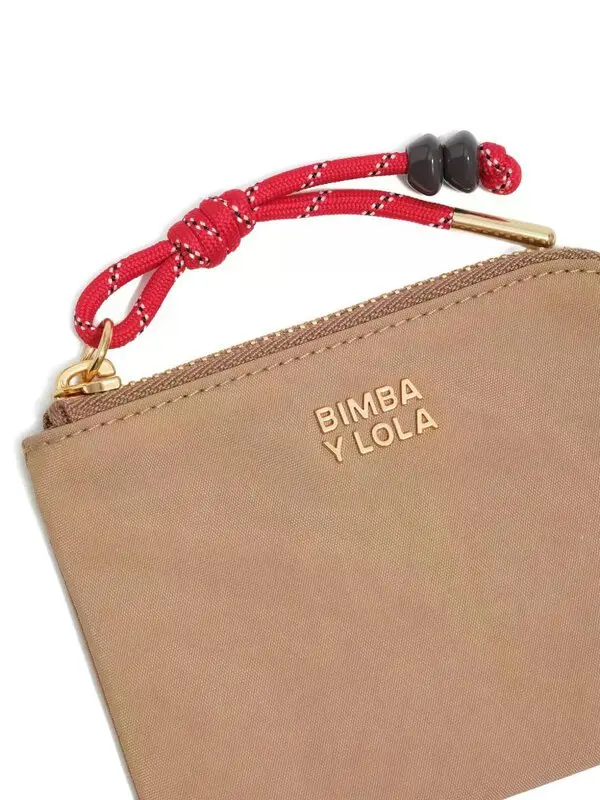 Bimba Y Lola Zip Detail Purse