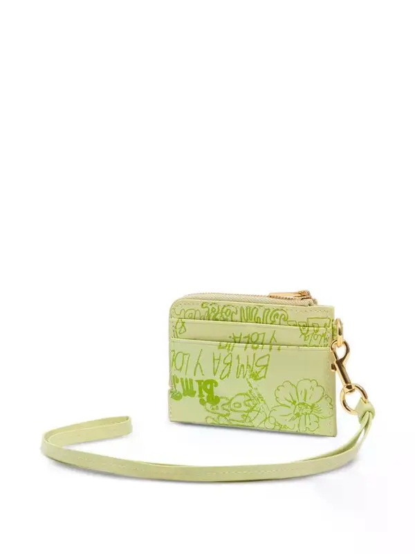 Bimba Y Lola Logo-plaque Wallet - Neutrals