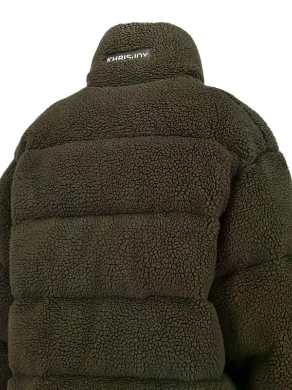 Khrisjoy Fleece-texture Padded Jacket