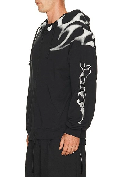 Y3 Gfx Ft Zip Hoodie