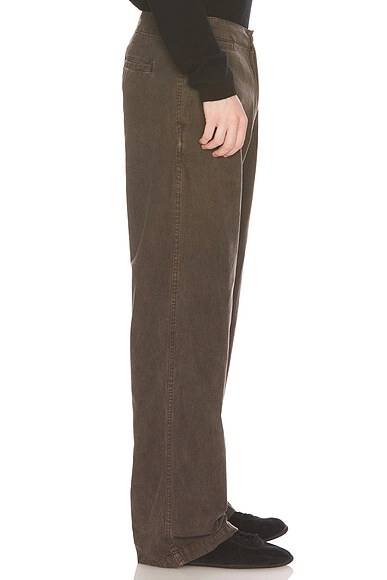 THE ROW Ramil Cotton Trousers