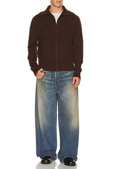 ENTIRE STUDIOS Knit Zip Up Jacket