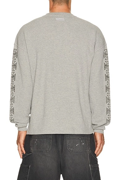 Vetements Big Biker Cross Waffle Longsleeve
