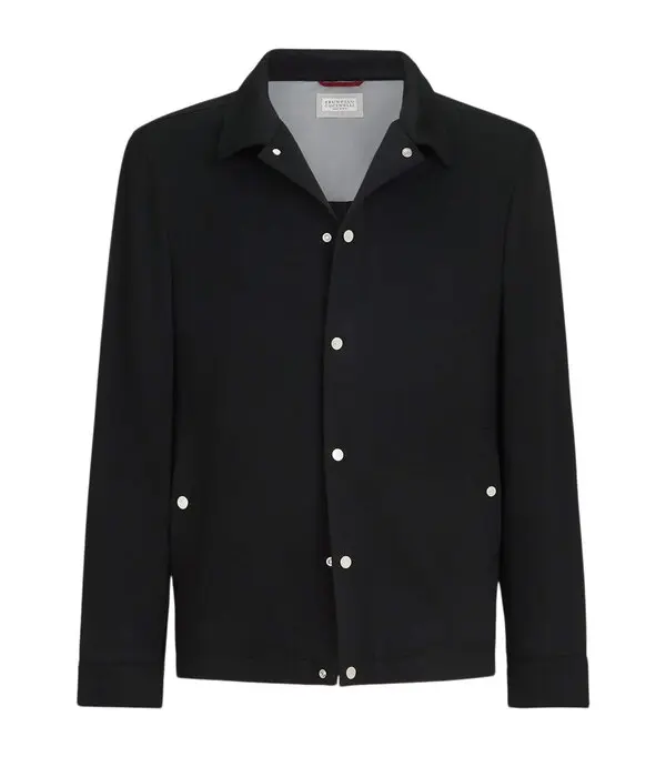 Brunello Cucinelli Cashmere Shacket