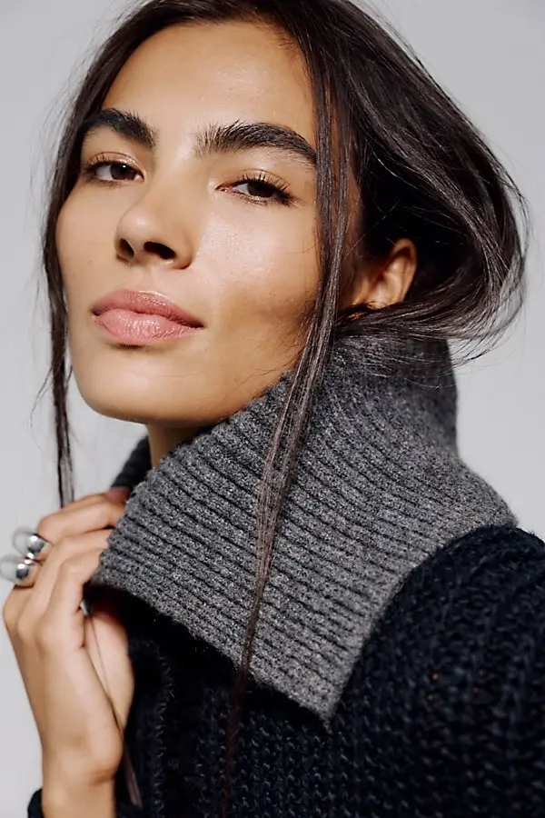 Free People Essential Snood At - Grey